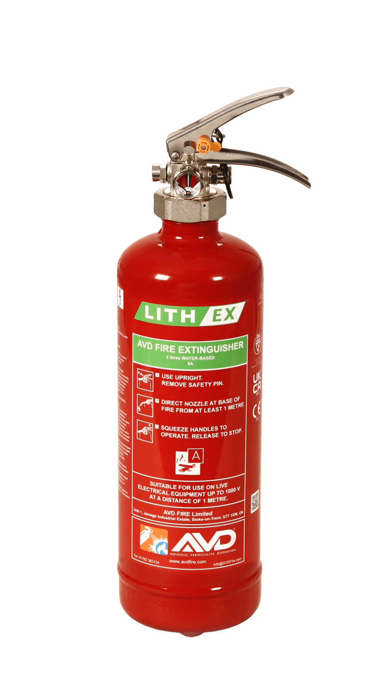 Lithex Aerosol Fire Extinguisher 500ml - AVD Fire