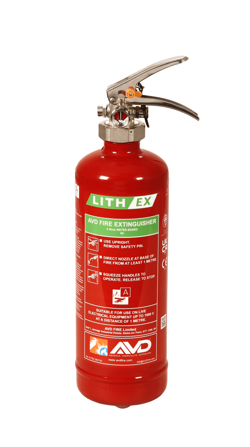 Lithex Aerosol Fire Extinguisher 500ml - AVD Fire
