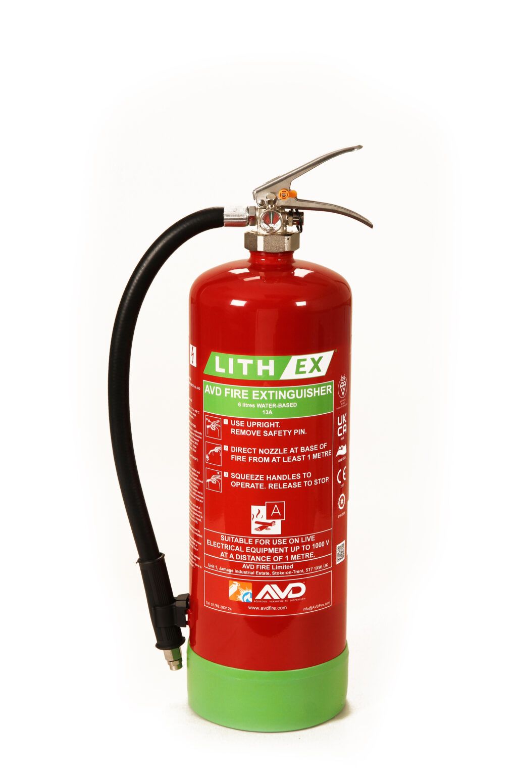 Lithium Battery Fire Extinguishers - AVD Fire
