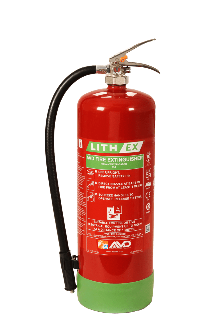 Lithex Aerosol Fire Extinguisher 500ml - AVD Fire