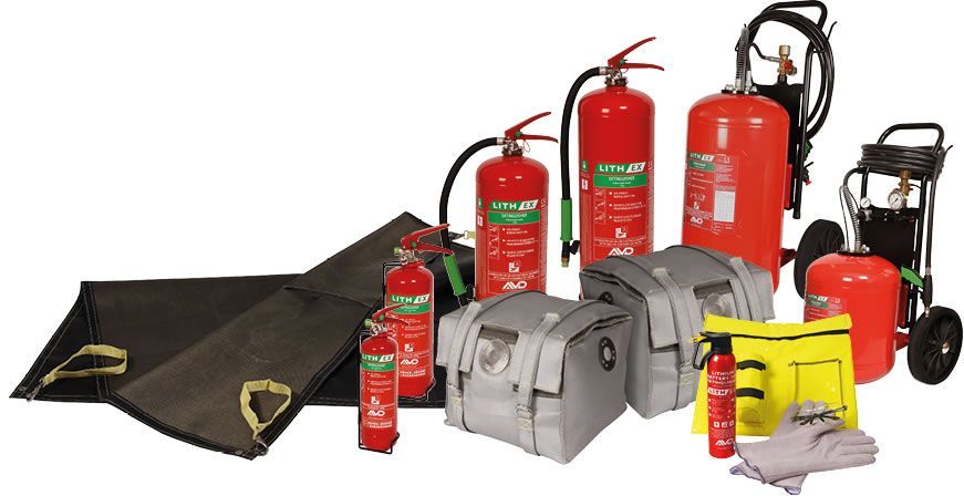 Lithium-ion Battery Fire Resistant Container Solution - AVD Fire