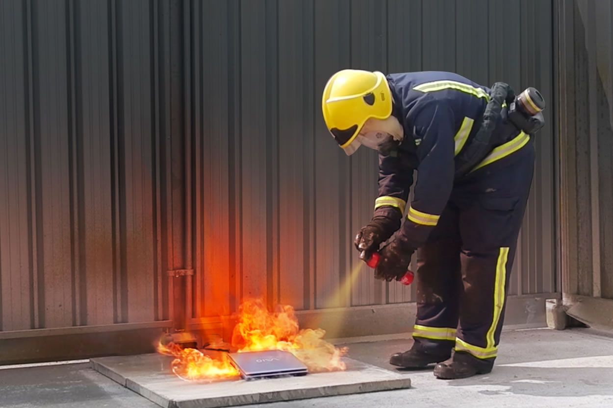 Lithex Aerosol Fire Extinguisher 500ml - AVD Fire